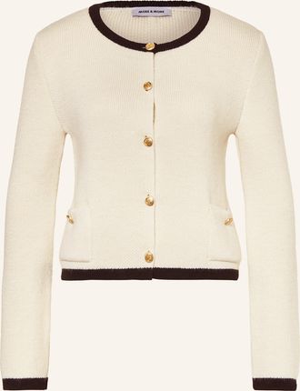 More & More More & More Strickjacke weiss
