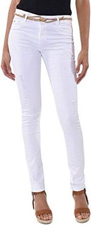 Kaporal Power 18 - Jean Femme - Blanc -Taille Fabricant: 26