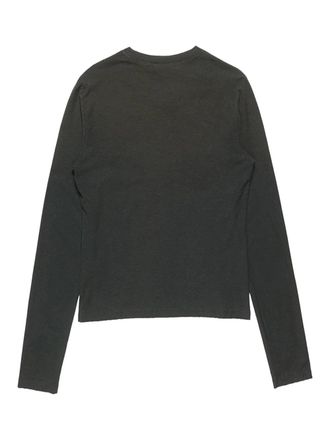 Acne Studios Distressed Logo T-Shirt - Black