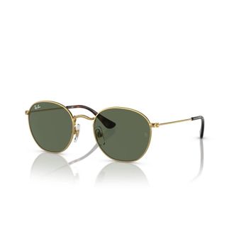 Ray-Ban unisex, Accessoires, Jaune, Taille: 48 MM Lunettes de soleil rondes vertes
