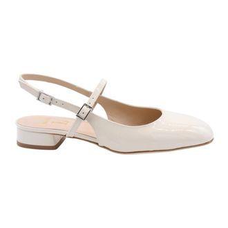 Luca Grossi Slingback Sandalen Matera Stil - - Shoes - Damen - Beige - 37 EU
