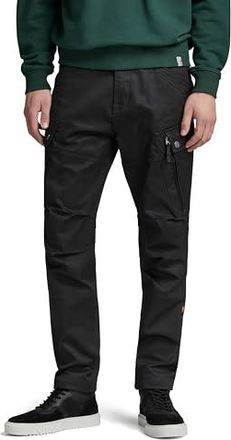 G-Star G-Star Homme Pantalon Zip Cargo Regular Tapered, Noir (dk black D24720-C072-6484), 35W / 32L