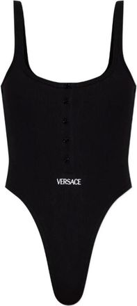 Versace Femme, Tops, Noir, Taille: 44 FR Top