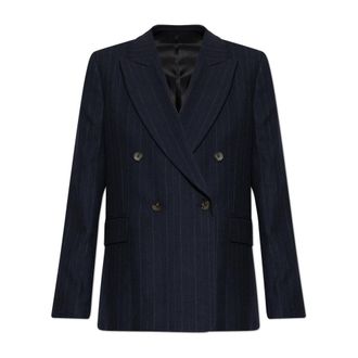 Paul Smith Sakko mit doppeltem R&uuml;ckenschlitz - - Jackets - Damen - Blau - XS