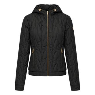 Fracomina Kapuzenjacke mit Steppung - - Jackets - Damen - Schwarzk - M