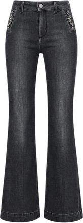 Liu Jo B.Up Flare Jeans - Femme - Jeans - Gris - Taille: W28