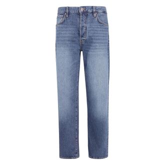 Emporio Armani Jean large baggy - Homme - Jeans - Bleu - Taille: W30