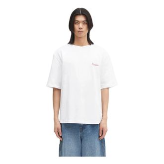 Fiorucci Candy Logo Relaxed Fit T-Shirt - - Tops - Herren - Wei&szlig; - XL