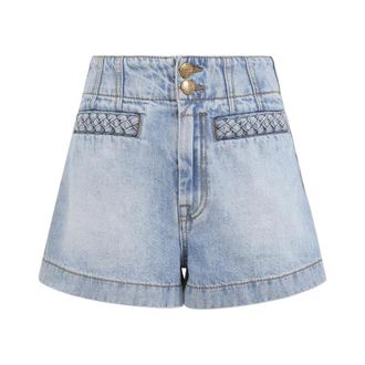 Zimmermann Damen, Shorts, Blau, MGr&ouml;&szlig;e
