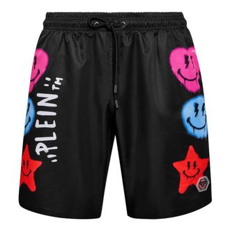 Philipp Plein Herren, Bademode, Schwarzk, 3XLGr&ouml;&szlig;e