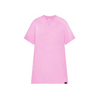 Courr&egrave;ges Solarized T-Shirt Kleid - - Dresses - Damen - Rosa - M