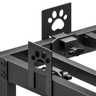 Generico Matratzenstopper, rutschfeste Halterung mit Gummif&uuml;&szlig;en, verstellbares Zubeh&ouml;r f&uuml;r Einzel-, Doppel- und -Betten, sicherer Halt f&uuml;r Zuhause, Hotel, Stud