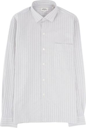 Hartford Homme, Chemises, Multicolore, Taille: XL Patt Stripe Pocket Shirt