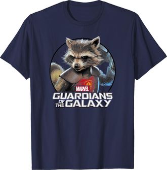 MARVEL Guardians Of The Galaxy Rocket Circle Portrait T-Shirt
