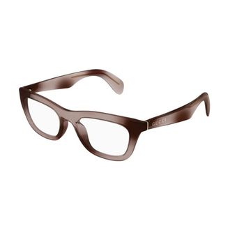 Gucci Cat Eye Eyeglasses - - Accessories - Damen - Braun - 51 MM