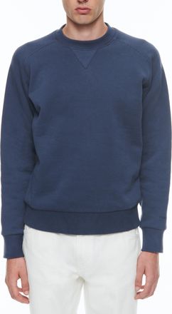 Fursac Sweatshirt &agrave; col rond en jersey de coton - Taille S - Homme