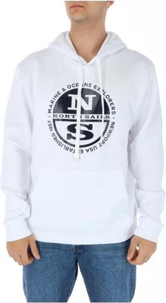 North Sails Herren, Sweatshirts & Hoodies, Wei&szlig;, XLGr&ouml;&szlig;e