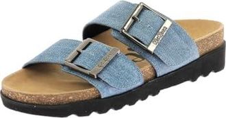 Kickers Lisa, Mules Femme, Bleu Jean, 36