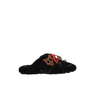 Naked Wolfe Adorn Slides - Femme - Chaussures - Noir - Taille: 39 EU