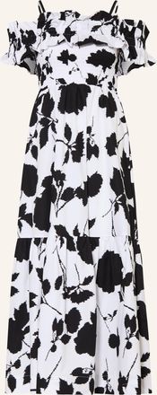 Maryan Mehlhorn Maryan Mehlhorn Strandkleid Florascape Mit R&uuml;schen schwarz