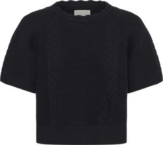 Part Two Femme, Pulls, Bleu, Taille: 42 FR Tricot ras du cou