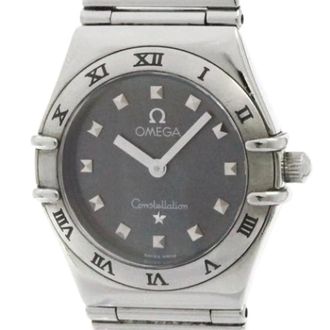 Omega Montre Vintage Pre-owned - Femme - Pre-owned - Gris - Taille: ONE Size