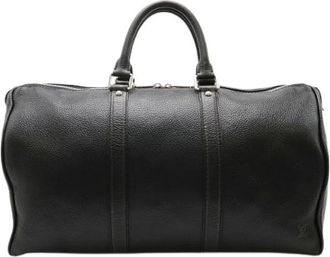 Louis Vuitton unisex, Pre-owned, Noir, Taille: ONE Size Pre-owned Tobaco Keepall 50 Boston Bag