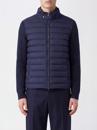 Herno Gesteppte wasserdichte technische Daunenjacke mit Kapuze und hohem Kragen