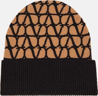 Valentino M&uuml;tze Toile Iconographe aus Kaschmir