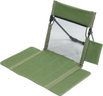 Generico Stadionstuhl, Faltbare Matte f&uuml;r Wandern und Erholung, tragbarer Sessel mit R&uuml;ckenlehne f&uuml;r den Au&szlig;enbereich, zum Angeln, Reisen, Picknick, Camping, G