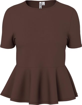 Pieces Pcalisa Ss Peplum Top JRS Noos Bc