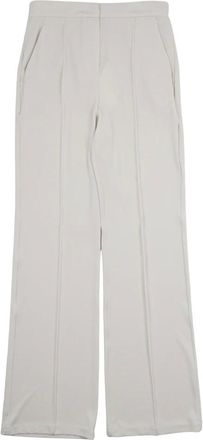Max Mara Femme, Pantalons, Blanc, Taille: 38 FR Dina Wide Pantalons