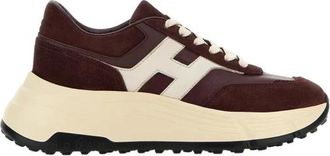 Hogan Femme, Chaussures, Rouge, Taille: 40 EU Hi-Fi Baskets