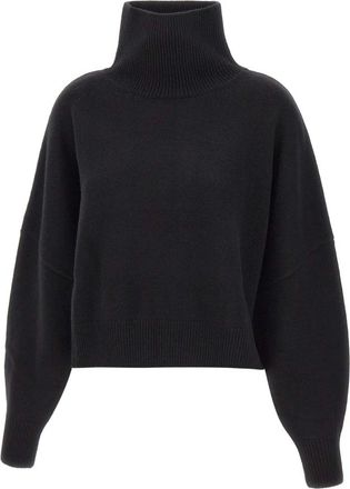 Loulou Studio Femme, Pulls, Noir, Taille: 42 FR Luke Turtleneck Sweater