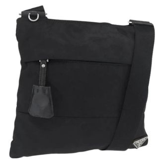 Prada Pre-owned Vintage Nylon Schultertasche - - Pre-owned - Damen - Schwarzk - ONE SIZE