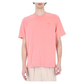 Autry Tonal Logo Tee - - Tops - Herren - Rosa - S
