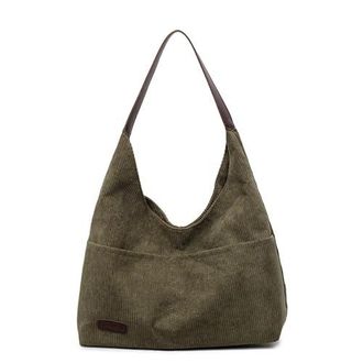 Generic Sac &agrave; bandouli&egrave;re simple de grande capacit&eacute;, sac fourre-tout d&eacute;contract&eacute;, couleur unie, sac &agrave; main polyvalent, sac &agrave; dos d&eacute;cole, de voyage, de magasin