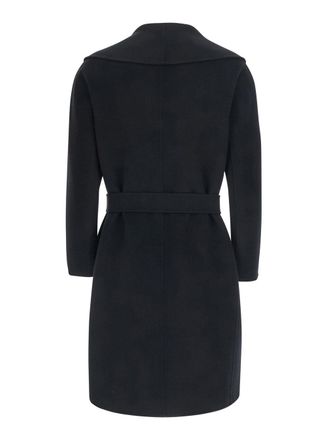 Max Mara Womens Coat Messi Black Wool