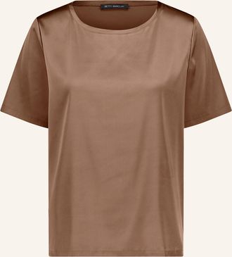 Betty Barclay Blusenshirt Aus Satin beige