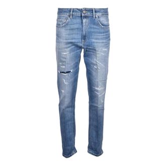 Dondup Femme, Jeans, Bleu, Taille: W30 Mila Carrot Fit Jeans