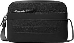 Michael Kors Sac bandoulière cuir Hudson Noir