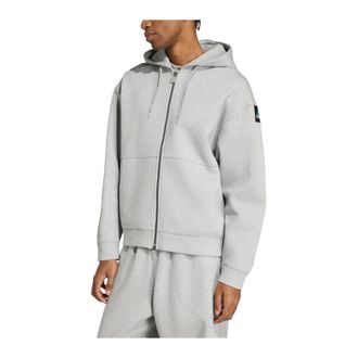 adidas Sweat &agrave; capuche zipp&eacute; int&eacute;gral Spacer - Homme - Sport - Gris - Taille: S