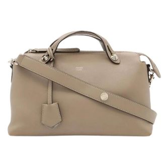 Fendi Pre-owned By The Way Leather 2way Bag - - Pre-owned - Damen - Beige - ONE SIZE