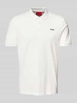 HUGO BOSS Poloshirt mit Label-Print Modell Donos