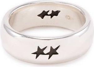 Two Jeys Bague en laiton et argent