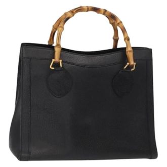 Gucci Pre-owned Vintage Hand Bag - - Pre-owned - Damen - Schwarzk - ONE SIZE