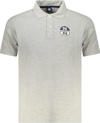 North Sails Homme, Tops, Gris, Taille: L Polo Homme en Coton Gris
