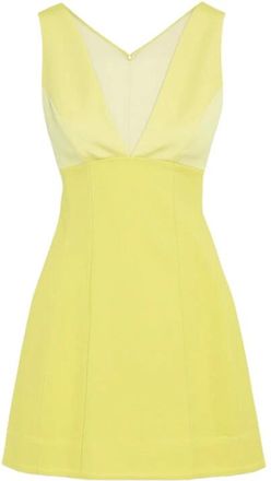 Alice & Olivia Femme, Robes, Jaune, Taille: 34 FR Mandy Mini Dress