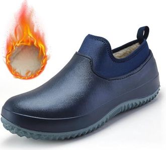 Generic Chaussure Cuisine Homme Femme Bottes Antidérapantes Imperméables Protection contre les claboussures avec Tige Moyenne de sécurité pour Industrie déqui