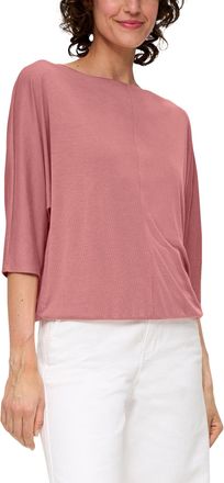 s.Oliver Geripptes Longsleeve aus Modalmix